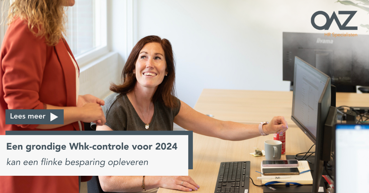 Bereid je voor op de Whk-controle voor 2024 - OAZ